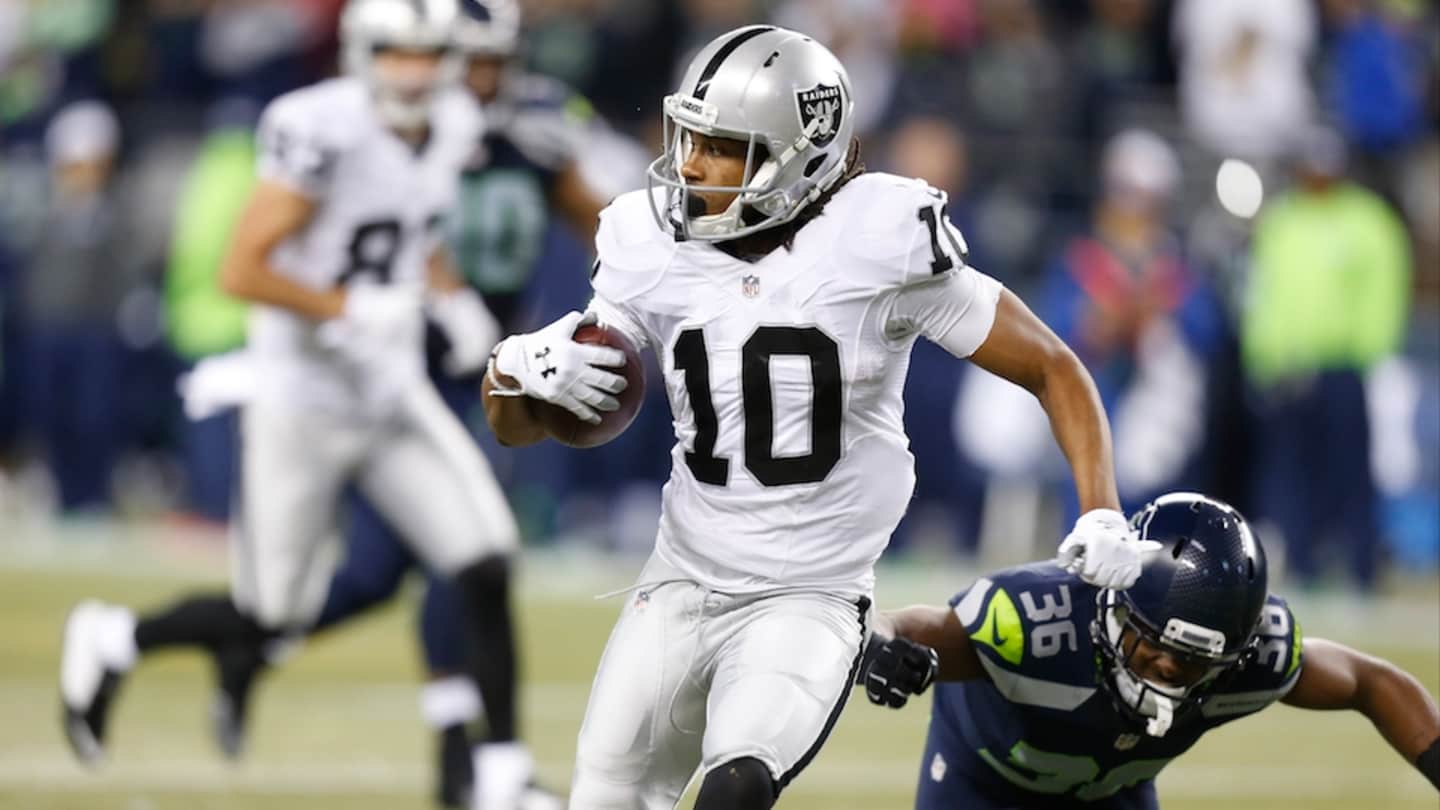 Oakland Raiders: Seth Roberts scores game-winning TD - Sports Illustrated