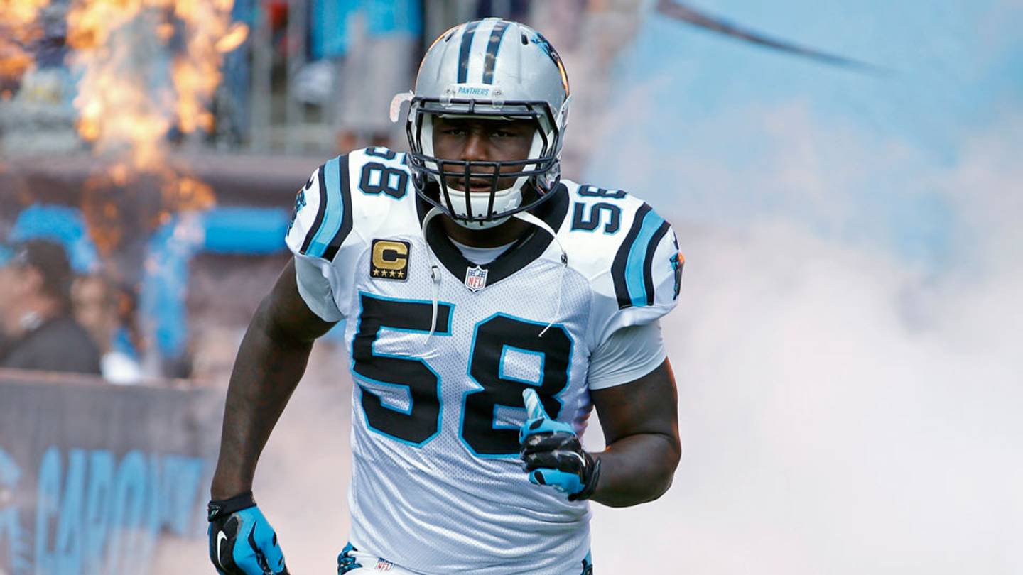 Panthers LB Thomas Davis talks Carolina defense, Greg Hardy - Sports ...