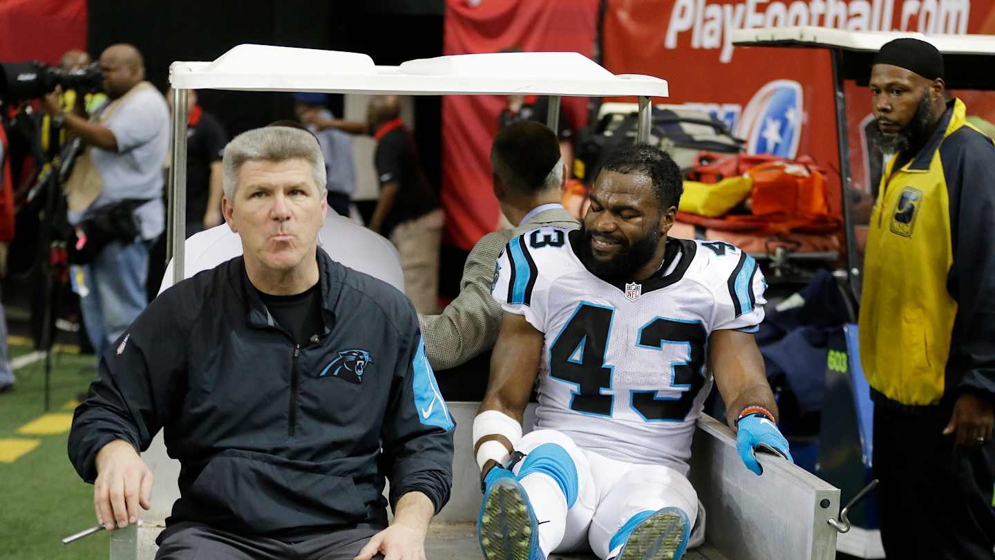 Carolina Panthers: Fozzy Whitaker sustains high-ankle sprain - Sports ...