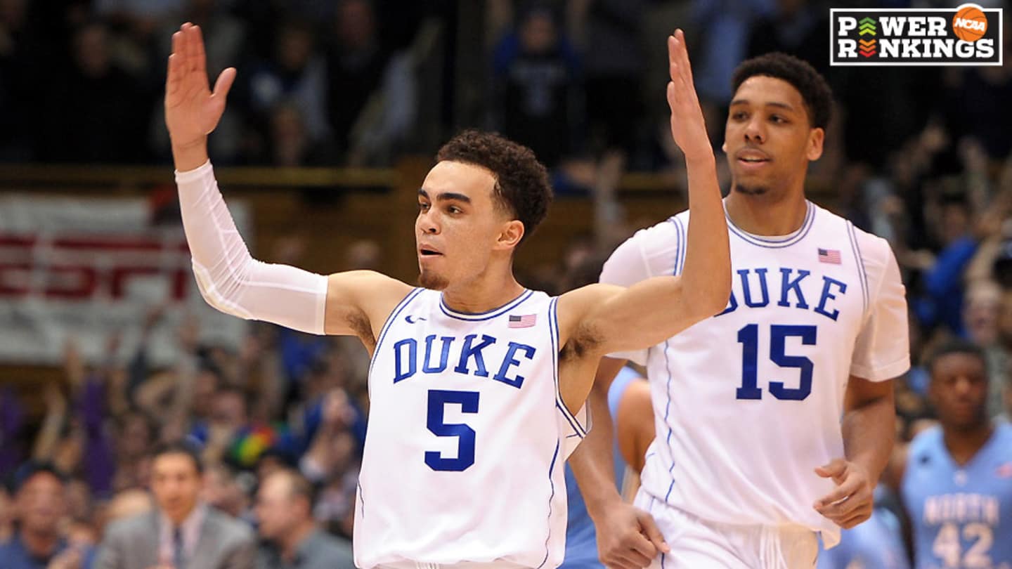 College basketball power rankings: Kentucky holds No. 1, Duke up to No ...