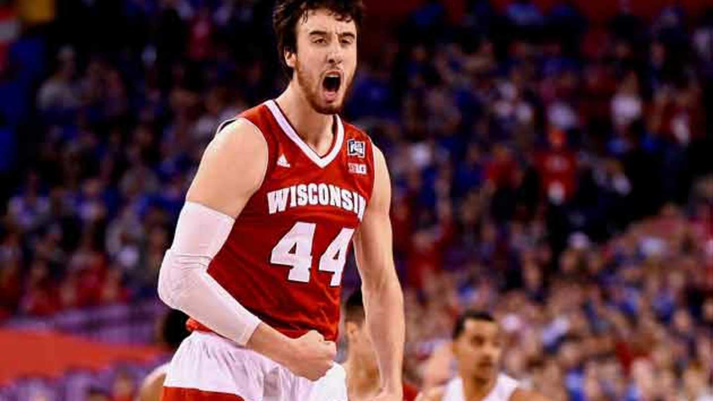 Frank Kaminsky blossoms for Wisconsin Badgers in NCAA tournament ...