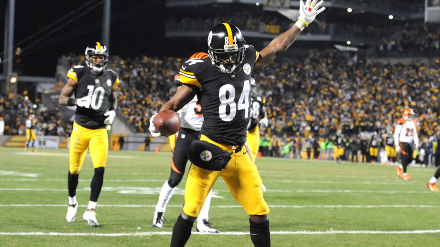 Steelers wideout Antonio Brown on records, and facing the Ravens ...