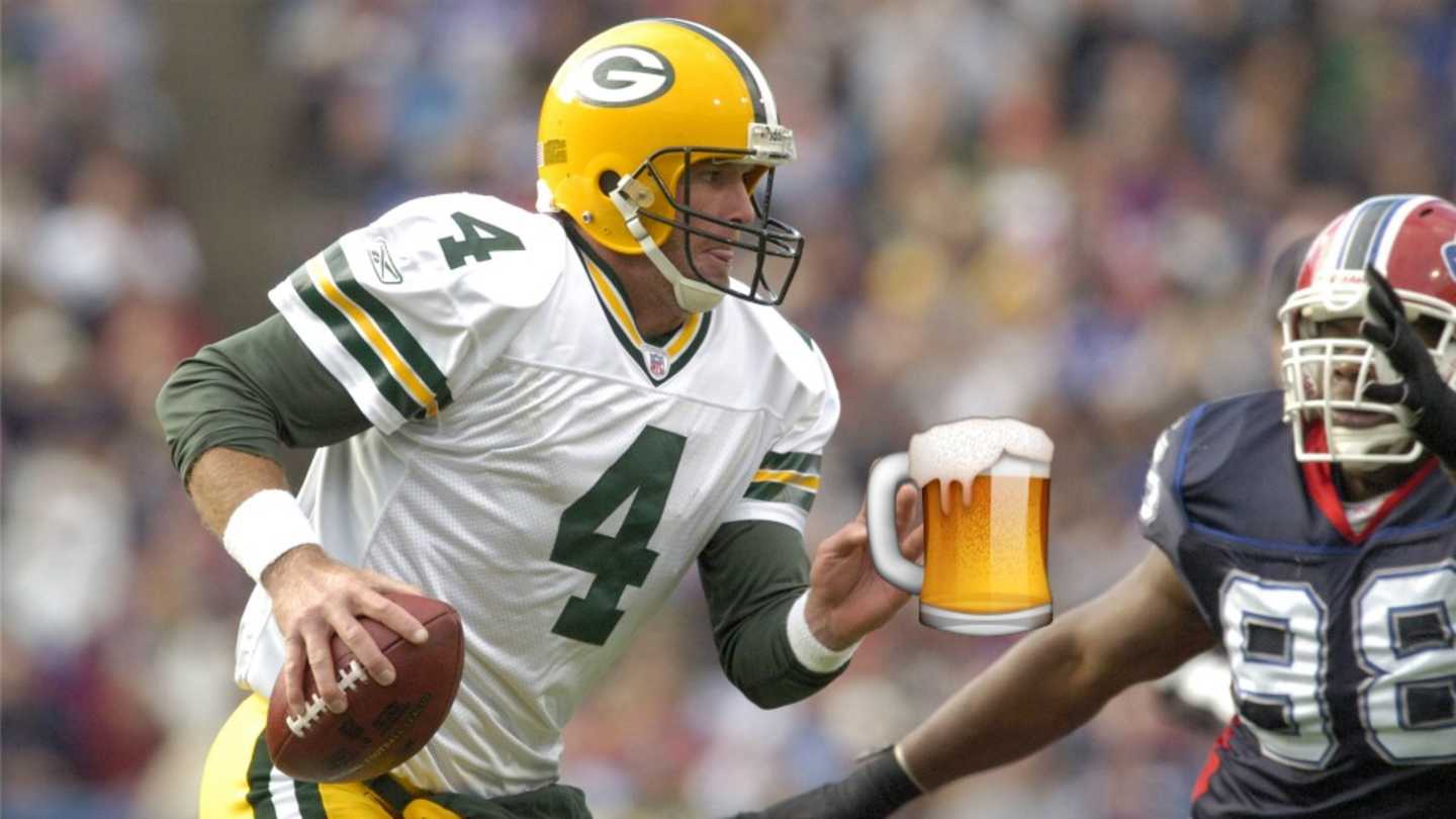 Green Bay Packers legend Brett Favre beer tastes like grit - Sports ...