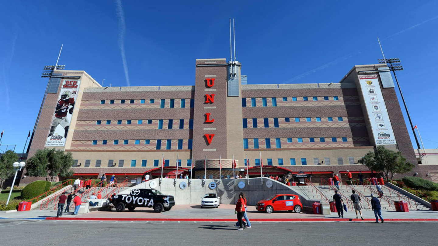 UNLV football: Rebels unveil new field with Welcome to Vegas logo ...