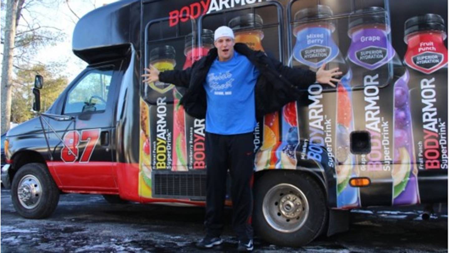 Ride on Rob Gronkowski's party bus for charity - Sports Illustrated
