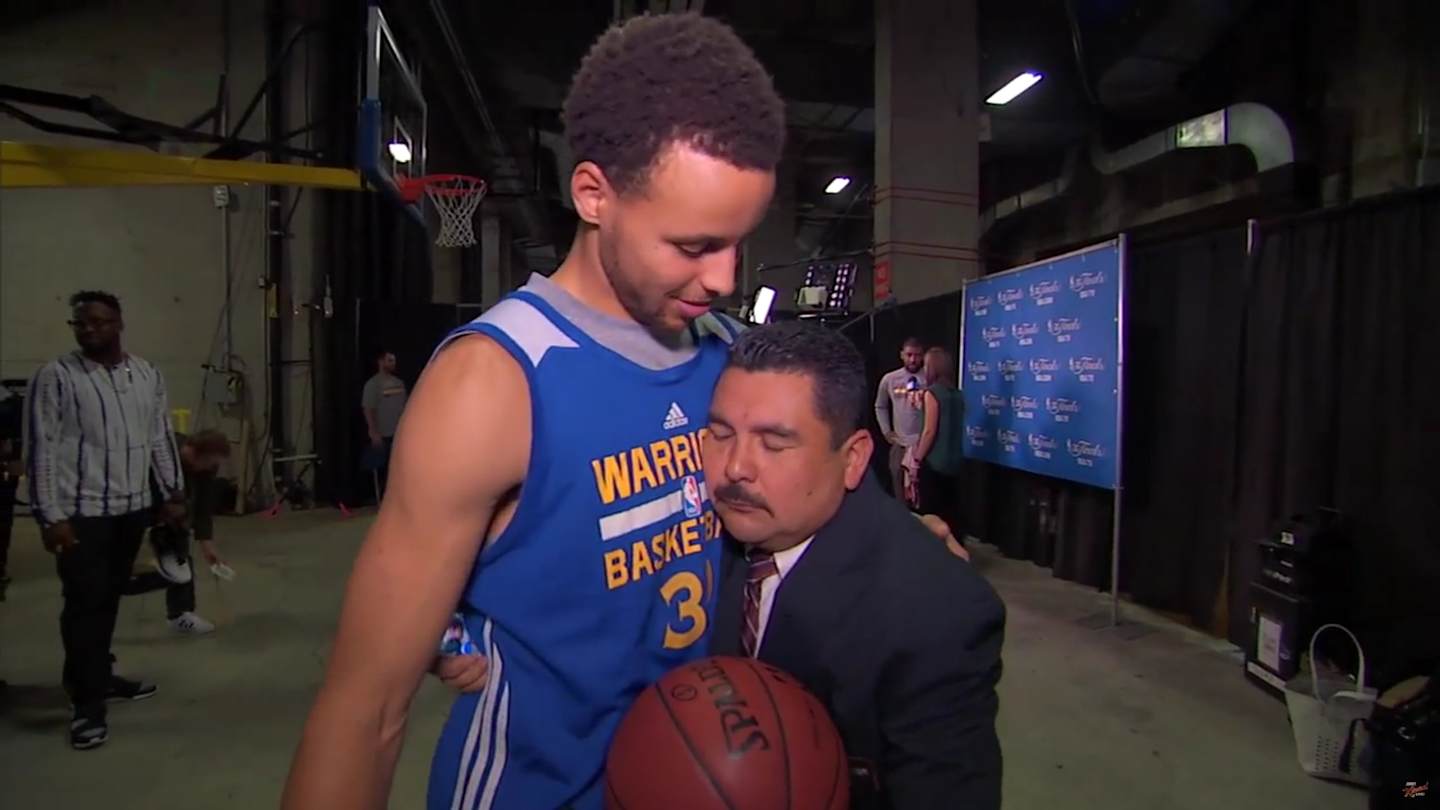 NBA Finals: Jimmy Kimmel's Guillermo interviews players - Sports ...