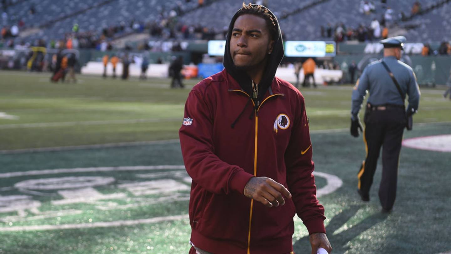 Washington Redskins WR DeSean Jackson active vs Patriots - Sports ...