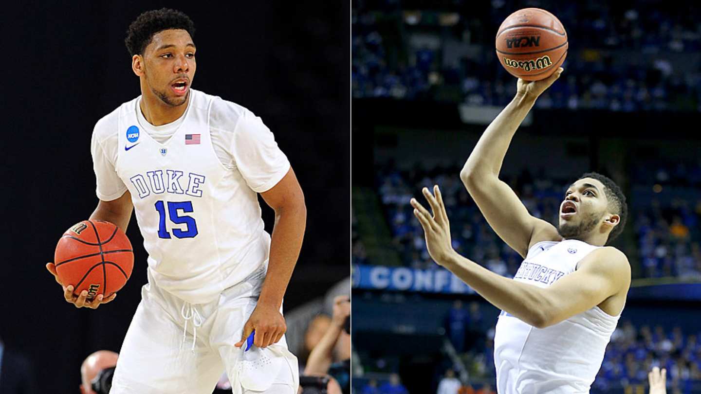 Final Four: Okafor, Towns could battle for No. 1 NBA draft pick ...