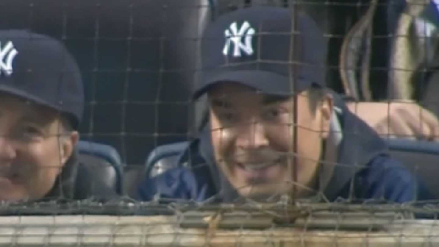 Jimmy Fallon chugged a beer at the Yankees game - Sports Illustrated