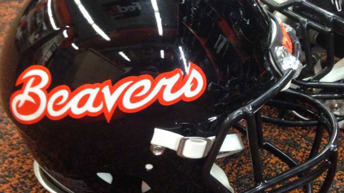 Oregon State debuts retro-style helmets for spring practice - Sports ...