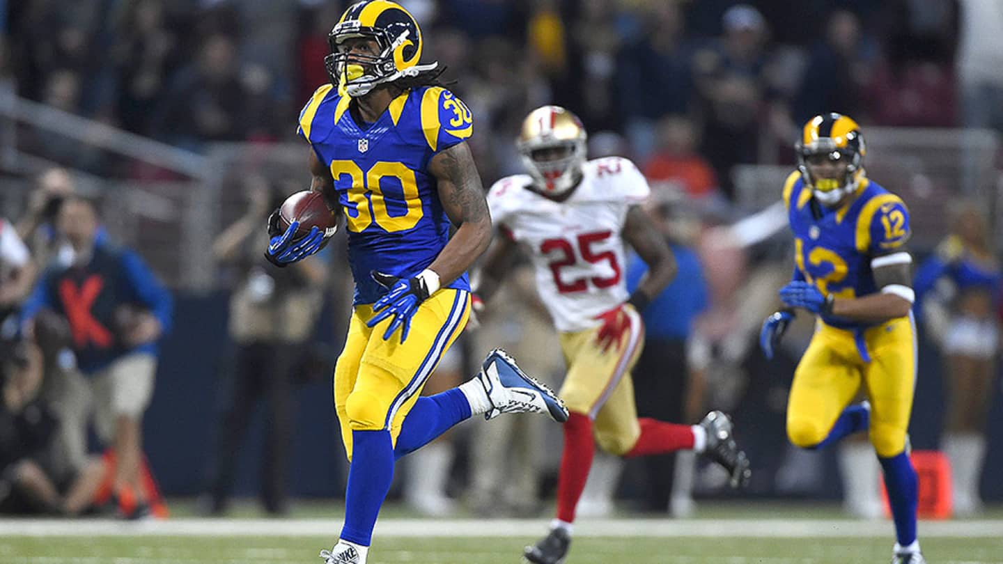 Rams rookie Todd Gurley not far off from NFL’s best RBs - Sports ...
