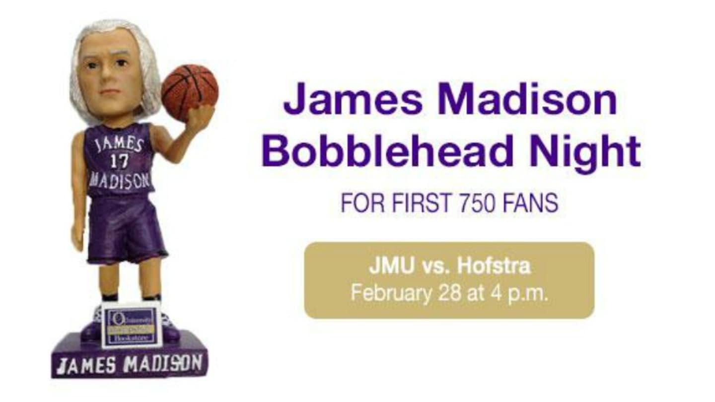 James Madison University bobbleheads - Sports Illustrated