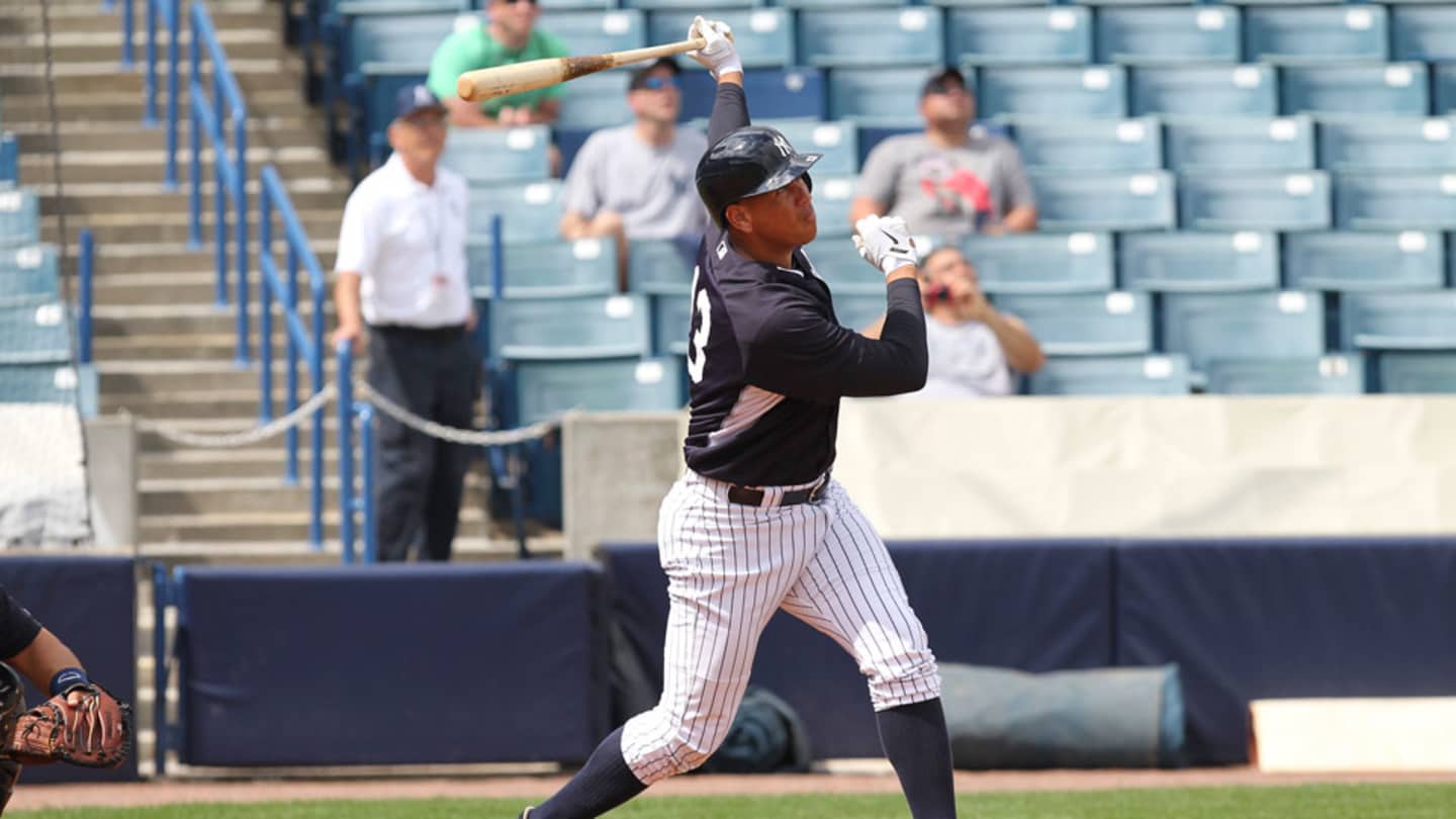 Alex Rodriguez return: Yankees' A-Rod singles at spring training ...