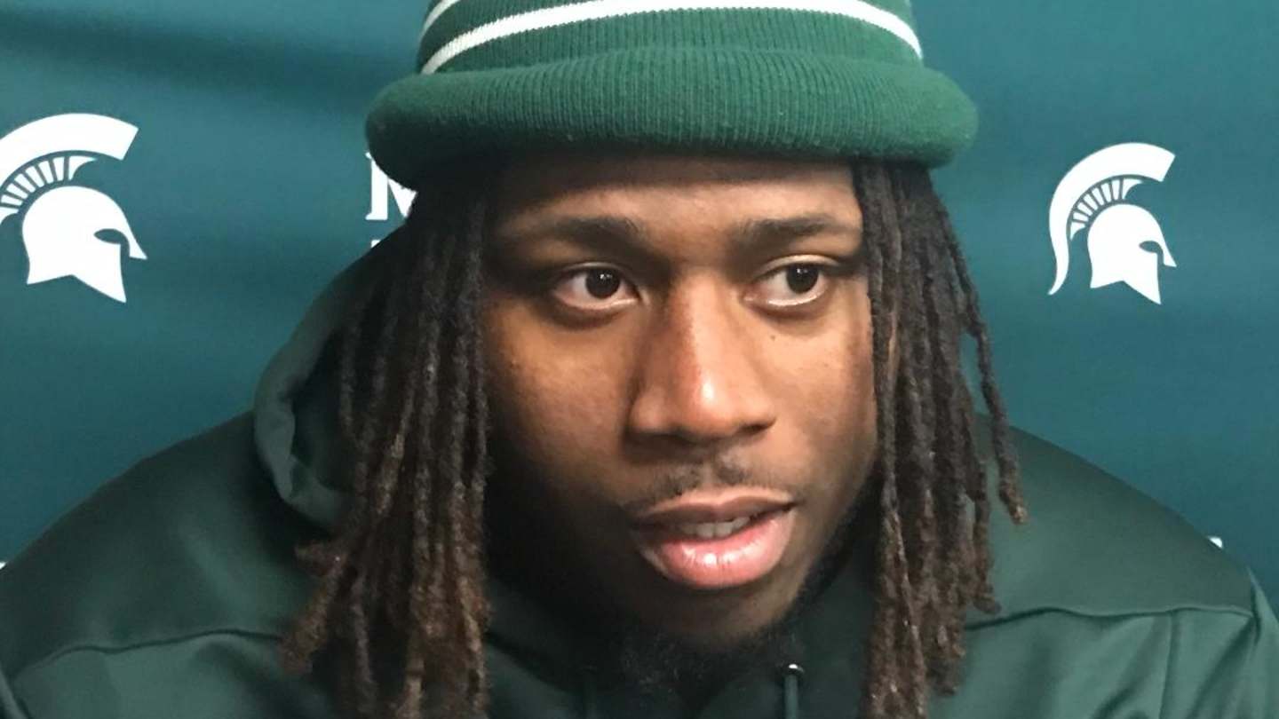 Michigan State DT Raequan Williams After the Spartans Stunning Loss To ...