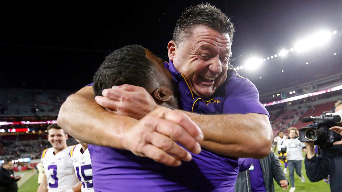 LSU vs Alabama: Ed Orgeron gets redemption in Tigers’ win vs Tide ...