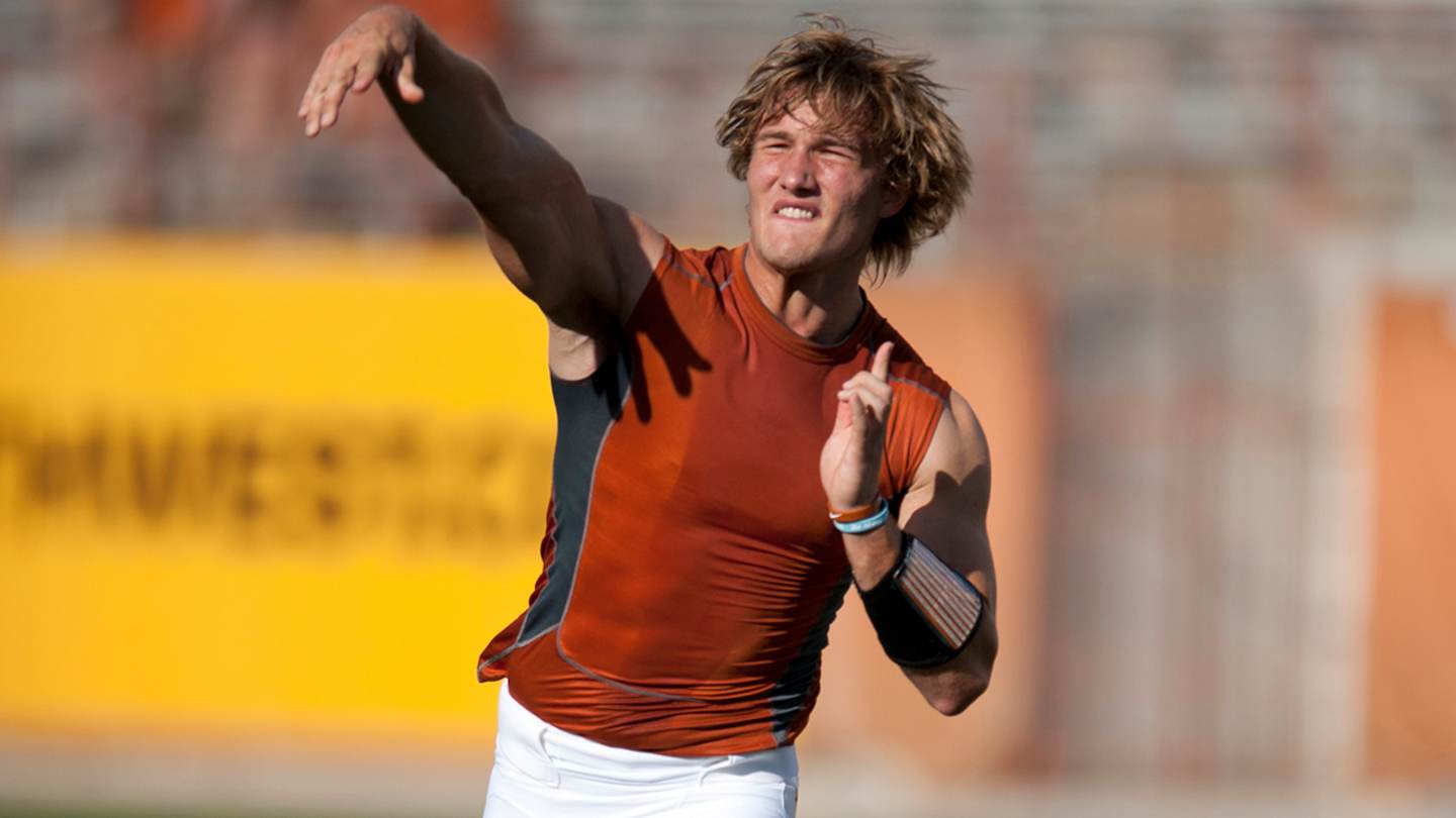 Former Texas QB Ash to join baseball team? - Sports Illustrated