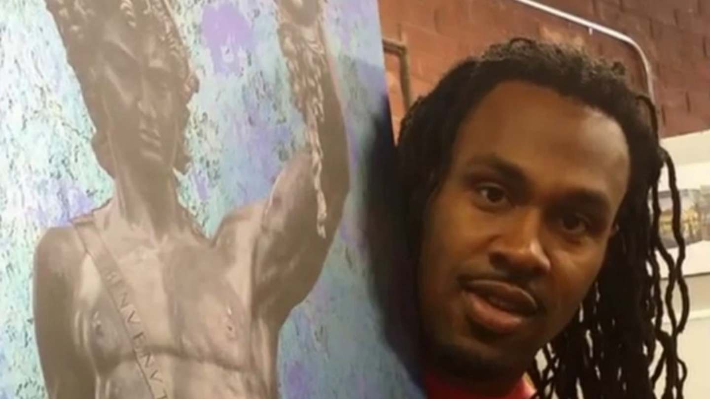 Atlanta's hottest artist is Atlanta Falcons' RB Steven Jackson - Sports ...