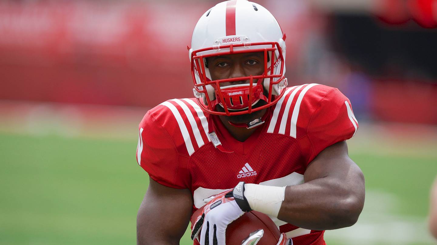 Adam Taylor injury: Nebraska running back suffers broken ankle - Sports ...