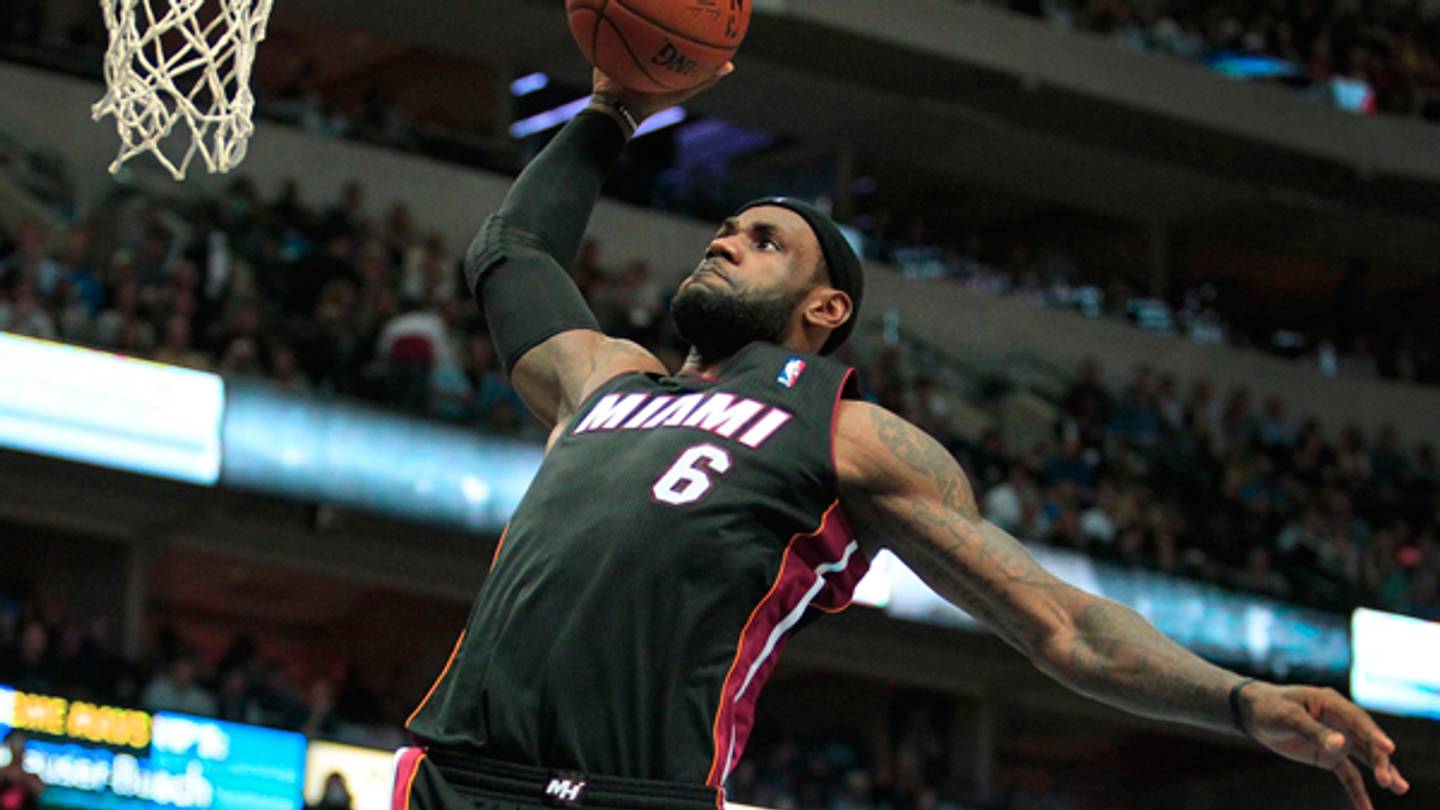 Video: Heat's LeBron James pours in season-high 42 points in win over ...