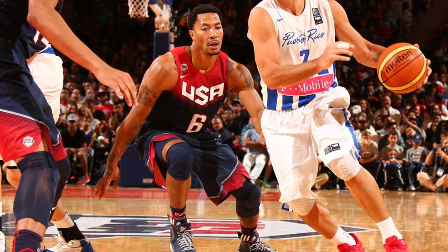 Derrick Rose comes off the bench against Puerto Rico, set to make Team ...