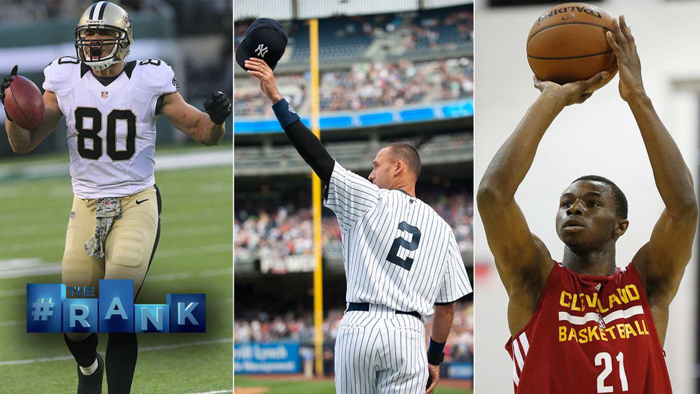 The Rank: Jimmy Graham gets paid, Derek Jeter tribute, Andrew Wiggins ...