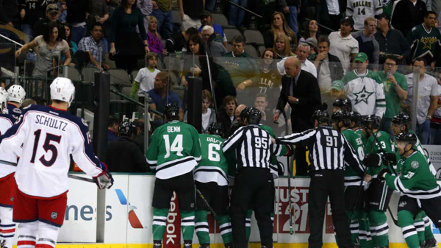 Stars-Blue Jackets game postponed after Rich Peverley collapses on ...