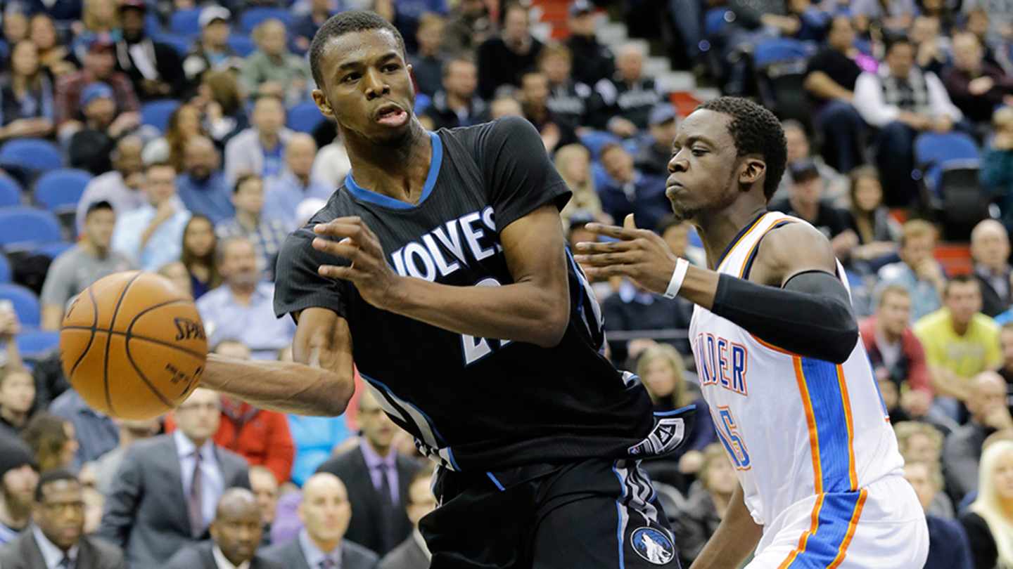 Timberwolves' Andrew Wiggins throws down impressive dunk vs. Cavaliers ...