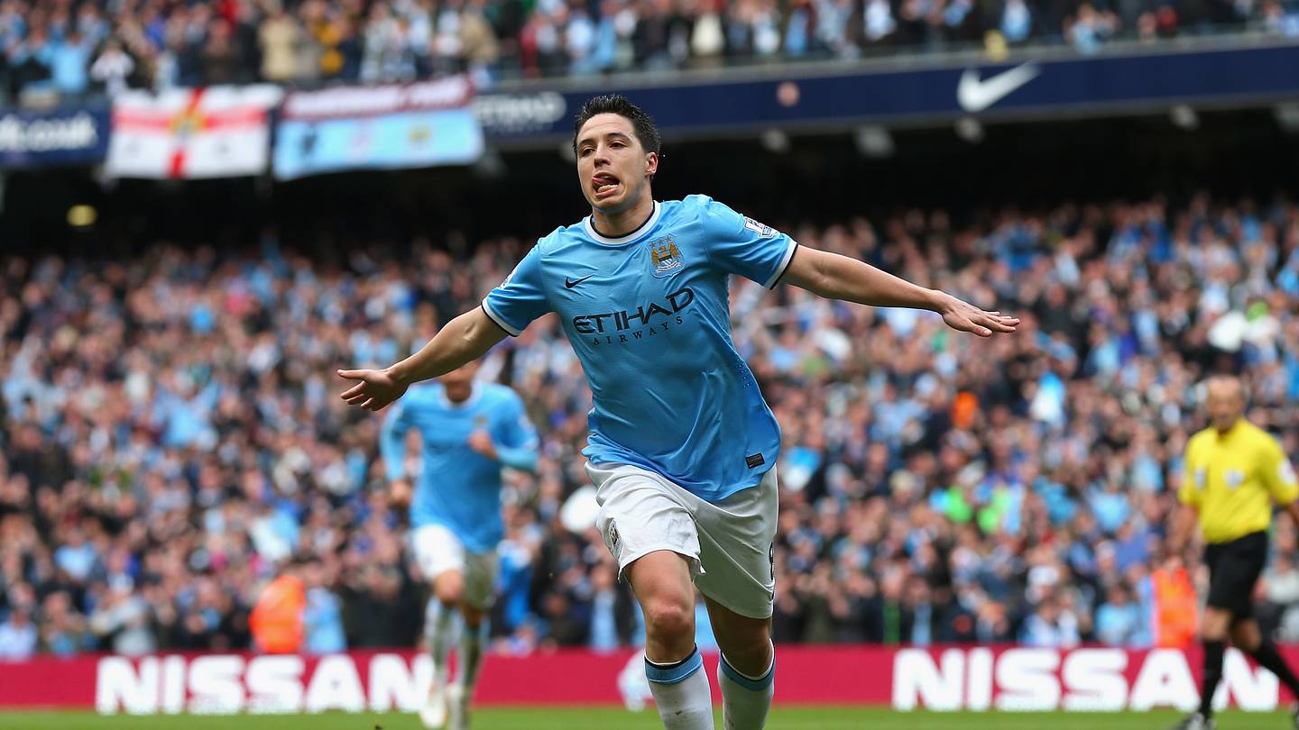 French midfielder Samir Nasri signs new five-year deal with Manchester ...