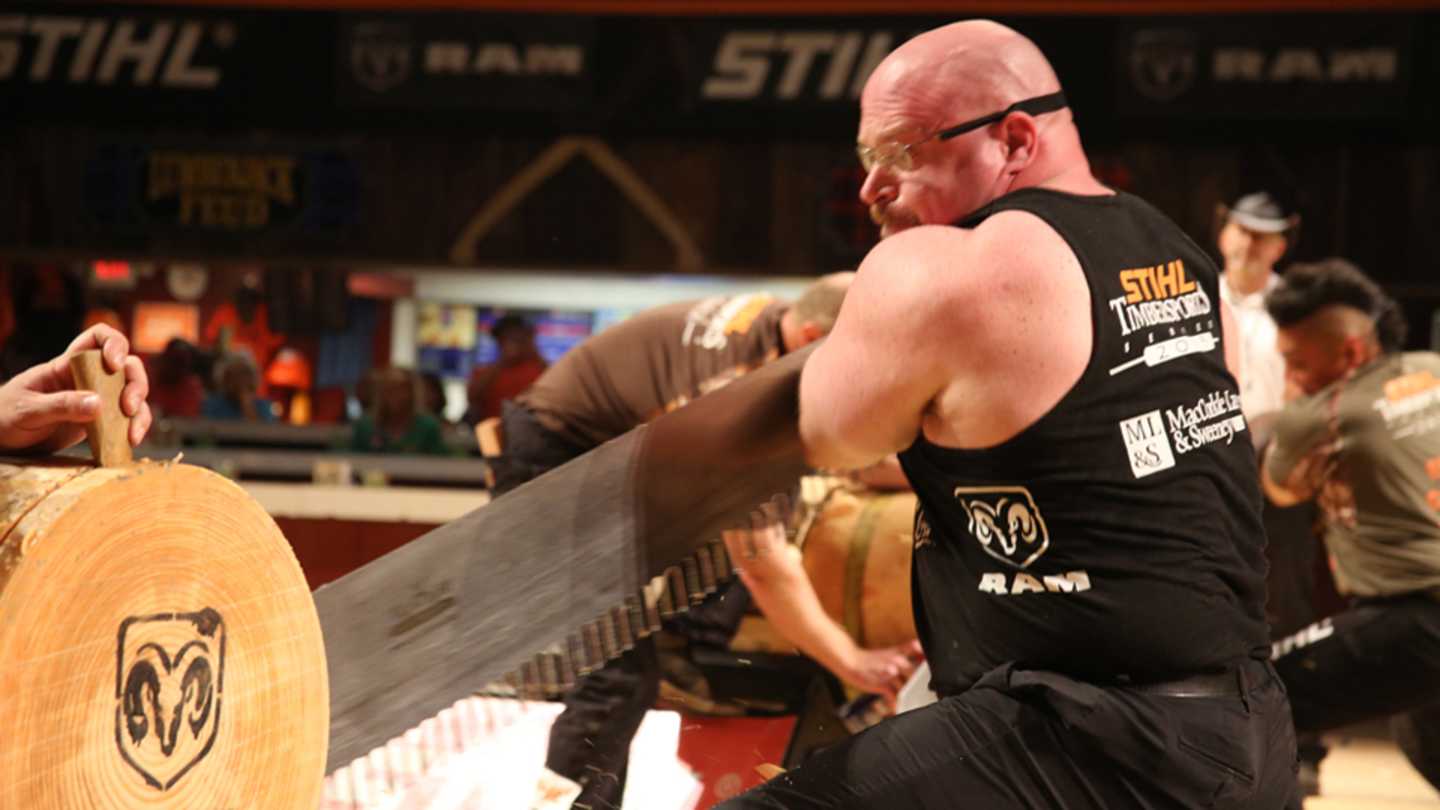 Arden Cogar Jr. Rules Timbersports - Sports Illustrated