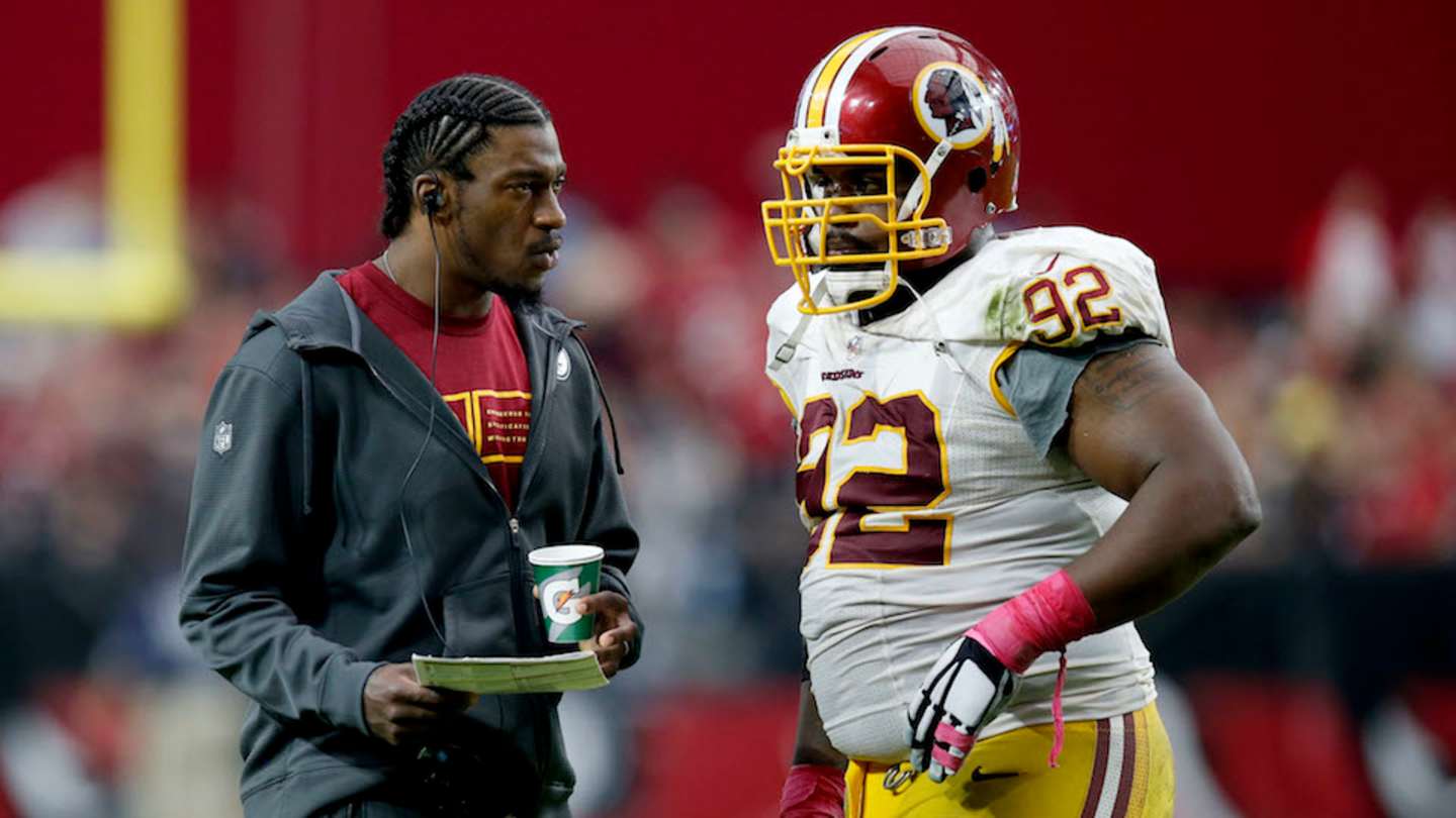 Washington Redskins DT Chris Baker fined for pulling off Arizona ...