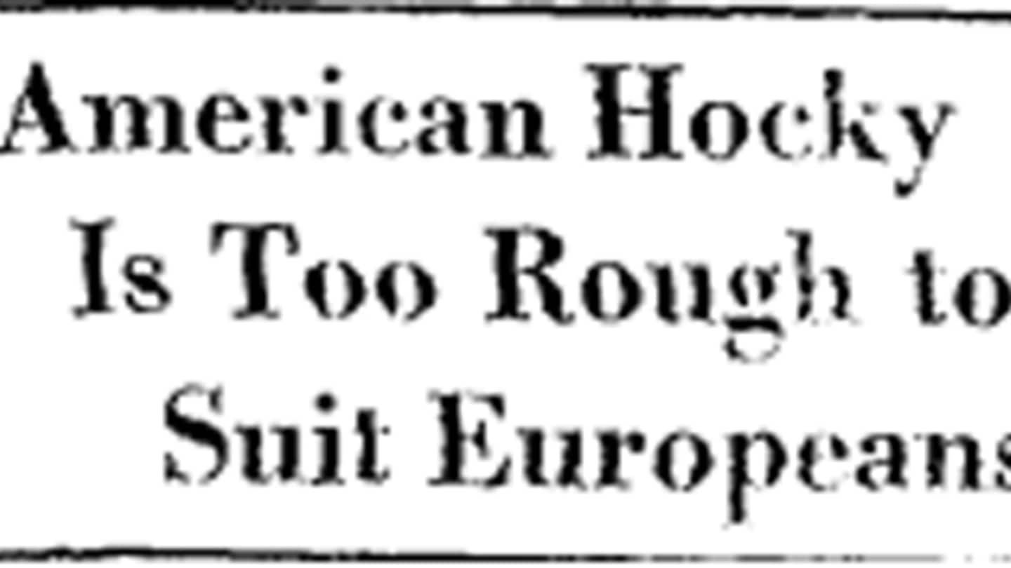 The Chicago Tribune Intentionally Misspelled "Hockey" as "Hocky" for ...