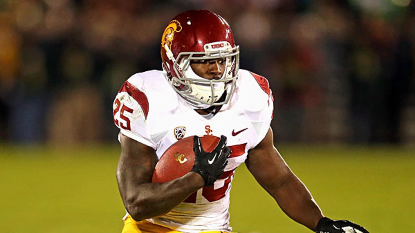 USC running back Silas Redd leaves game against Cal with right knee ...