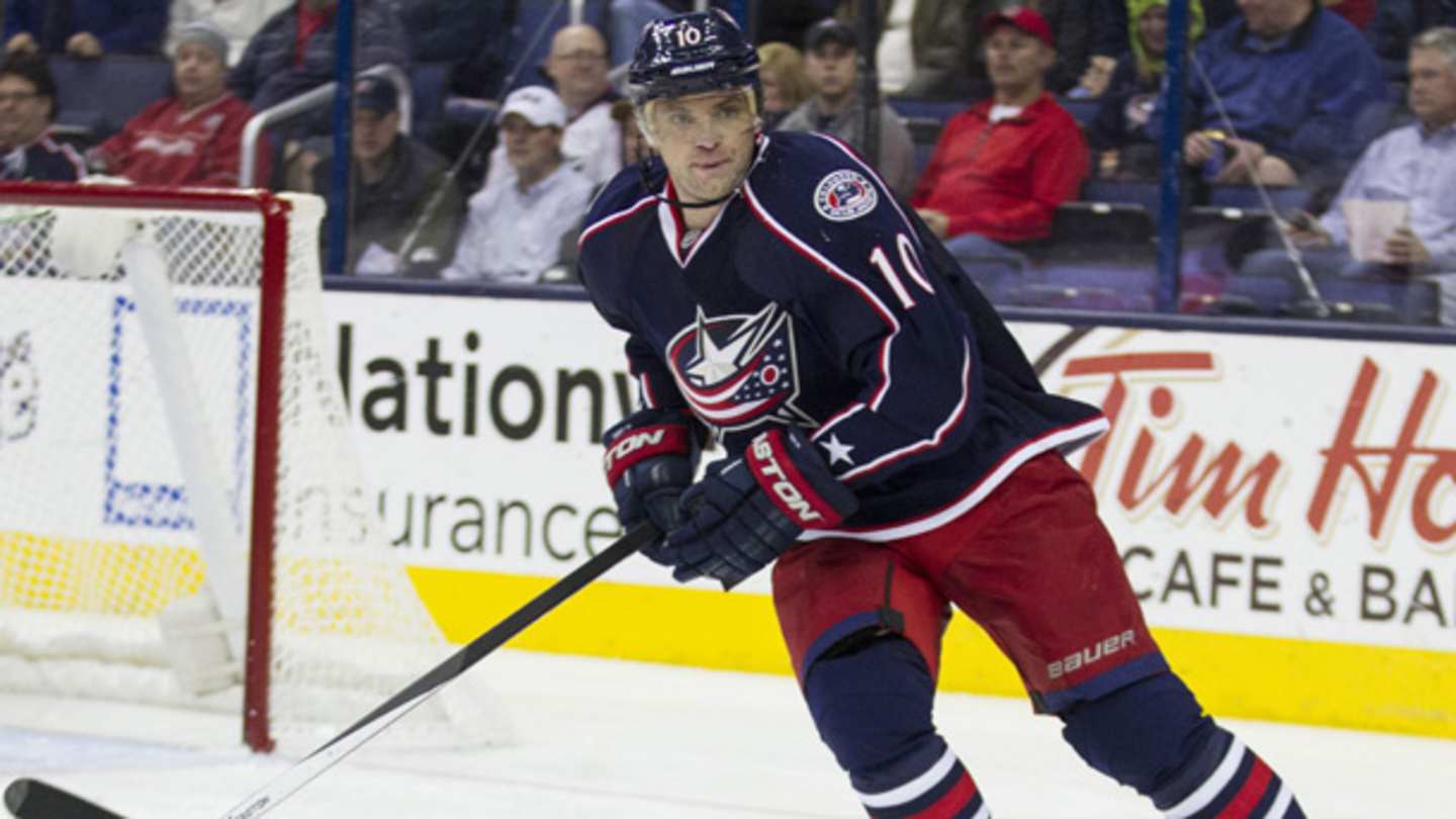 Blue Jackets' Marian Gaborik breaks collarbone against Flyers - Sports ...