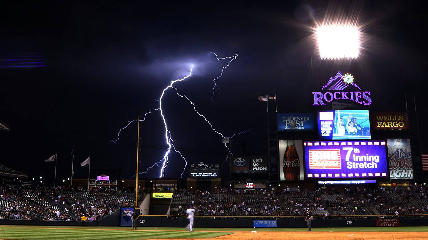 Lightning Strikes at Sporting Events - Sports Illustrated
