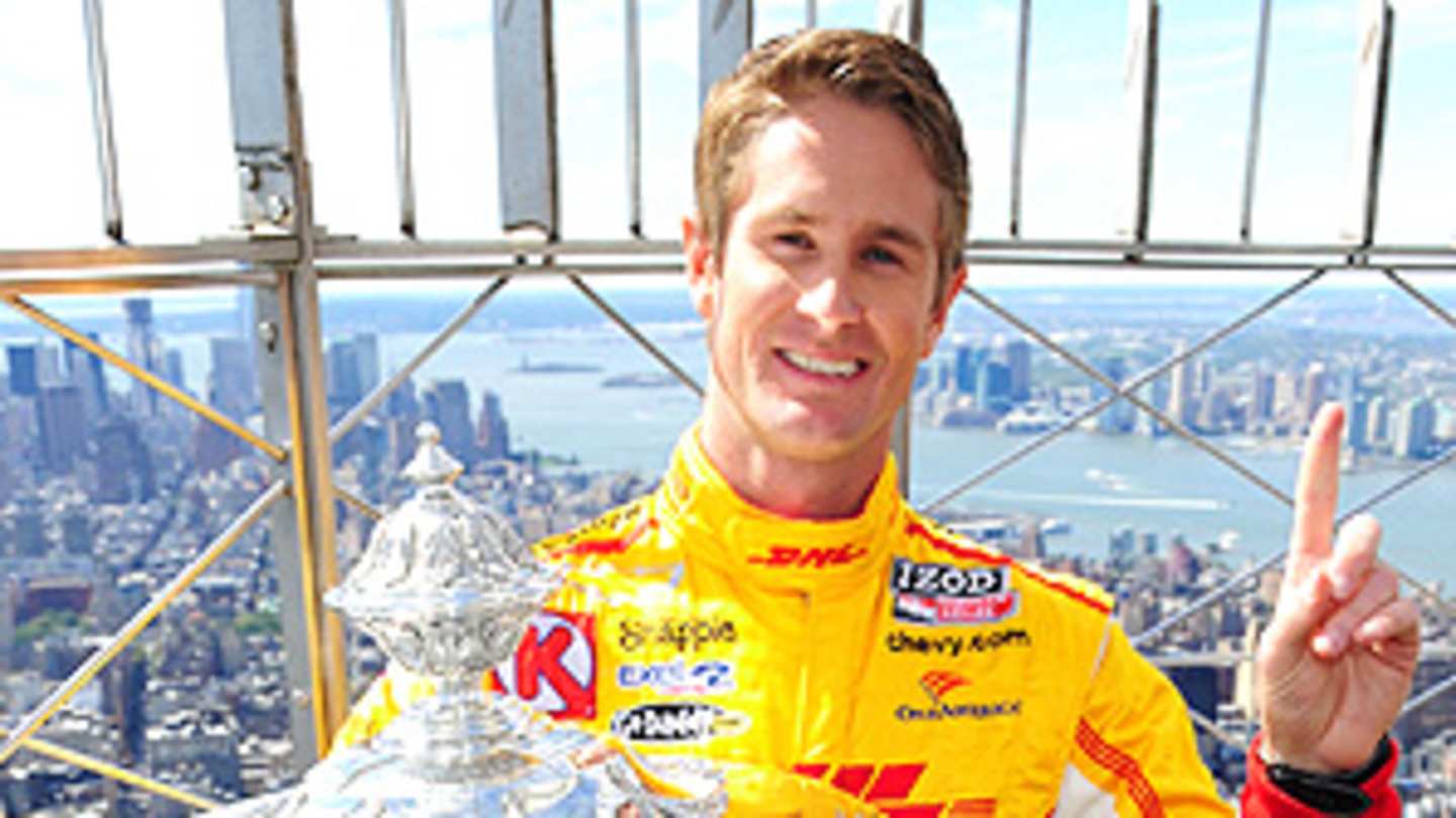 IndyCar champ Ryan Hunter-Reay driving Wayne Taylor Racing No. 10 in ...