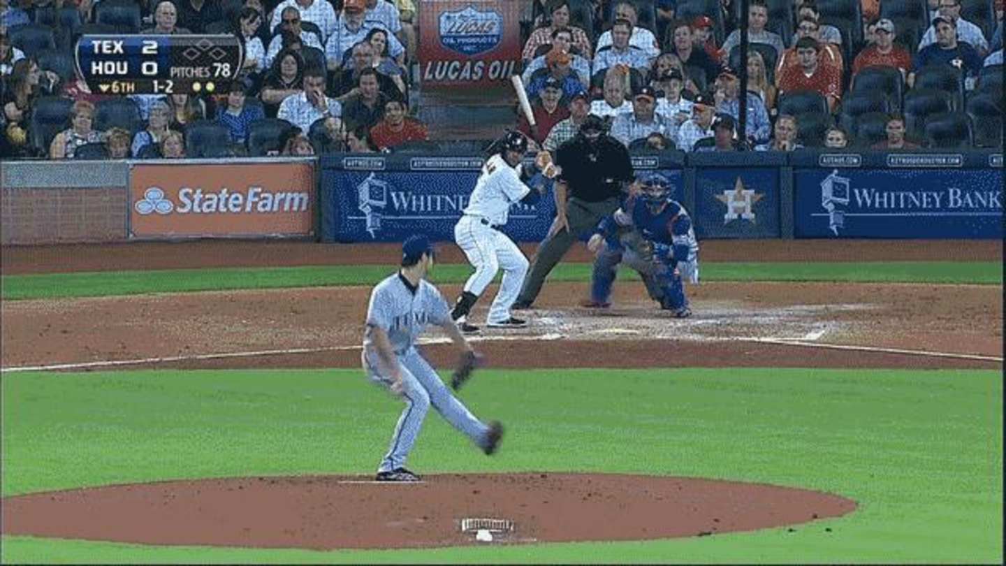 GIF: Darvish's day: Near no-hitter, catcher ejected, 15 Ks and, oh yeah ...