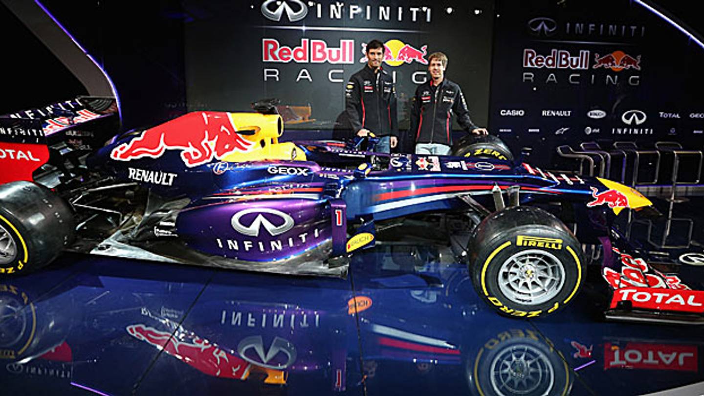 Red Bull unveils RB9 car for 2013 F1 season - Sports Illustrated