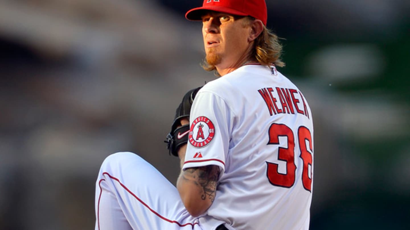Jered Weaver shines in return, gives Angels hope of rebound - Sports ...