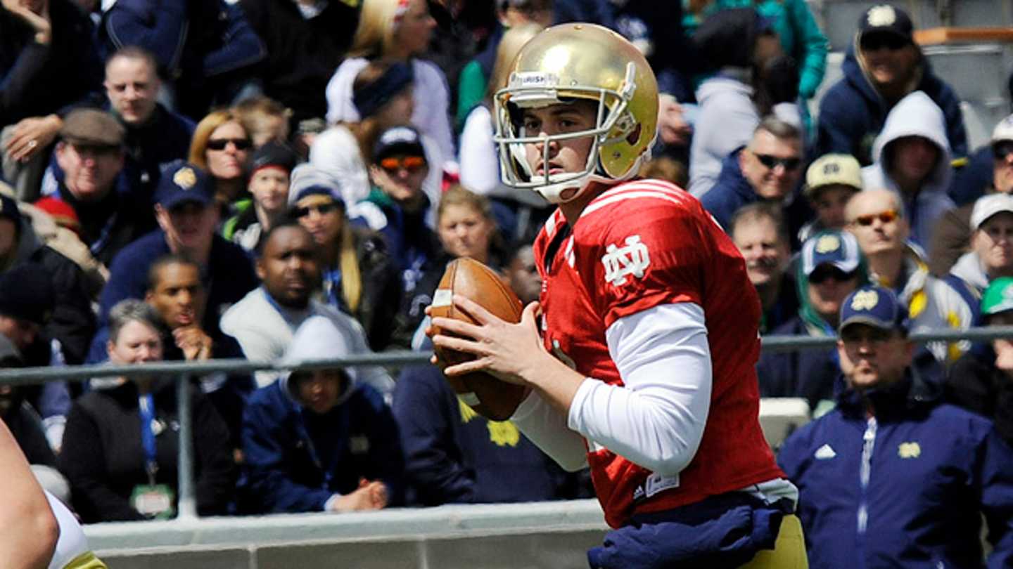 Tommy Rees excited about second chance as Notre Dame's starting QB ...