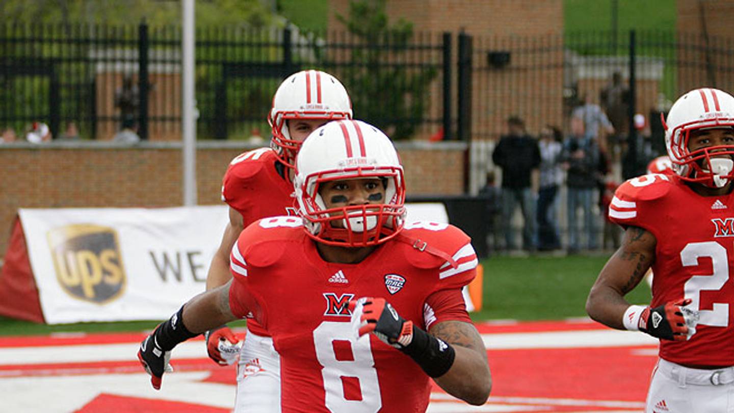 Nick Harwell, Miami of Ohio receiver, transfers to Kansas - Sports ...
