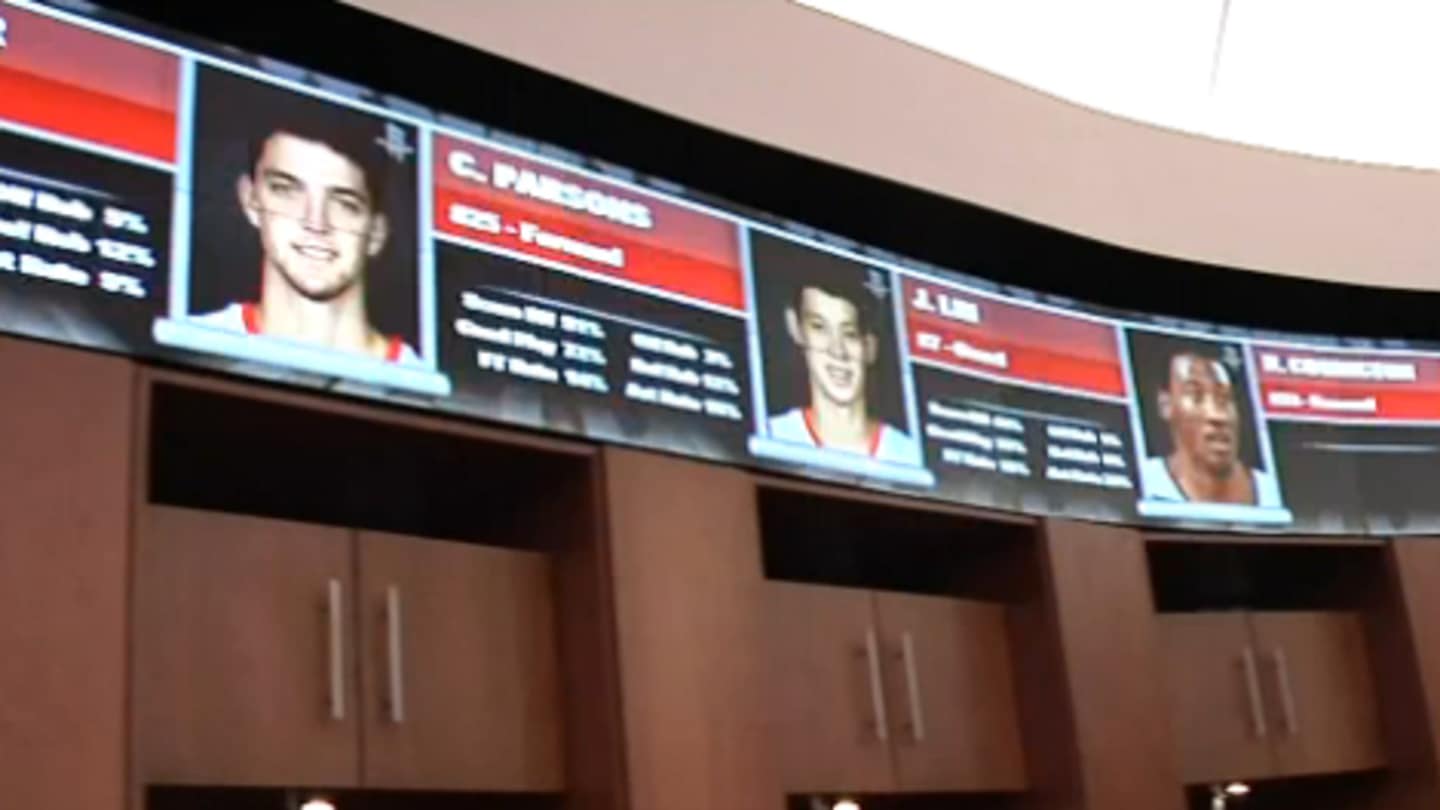 Video: Rockets unveil new locker room, $7 million Toyota Center ...