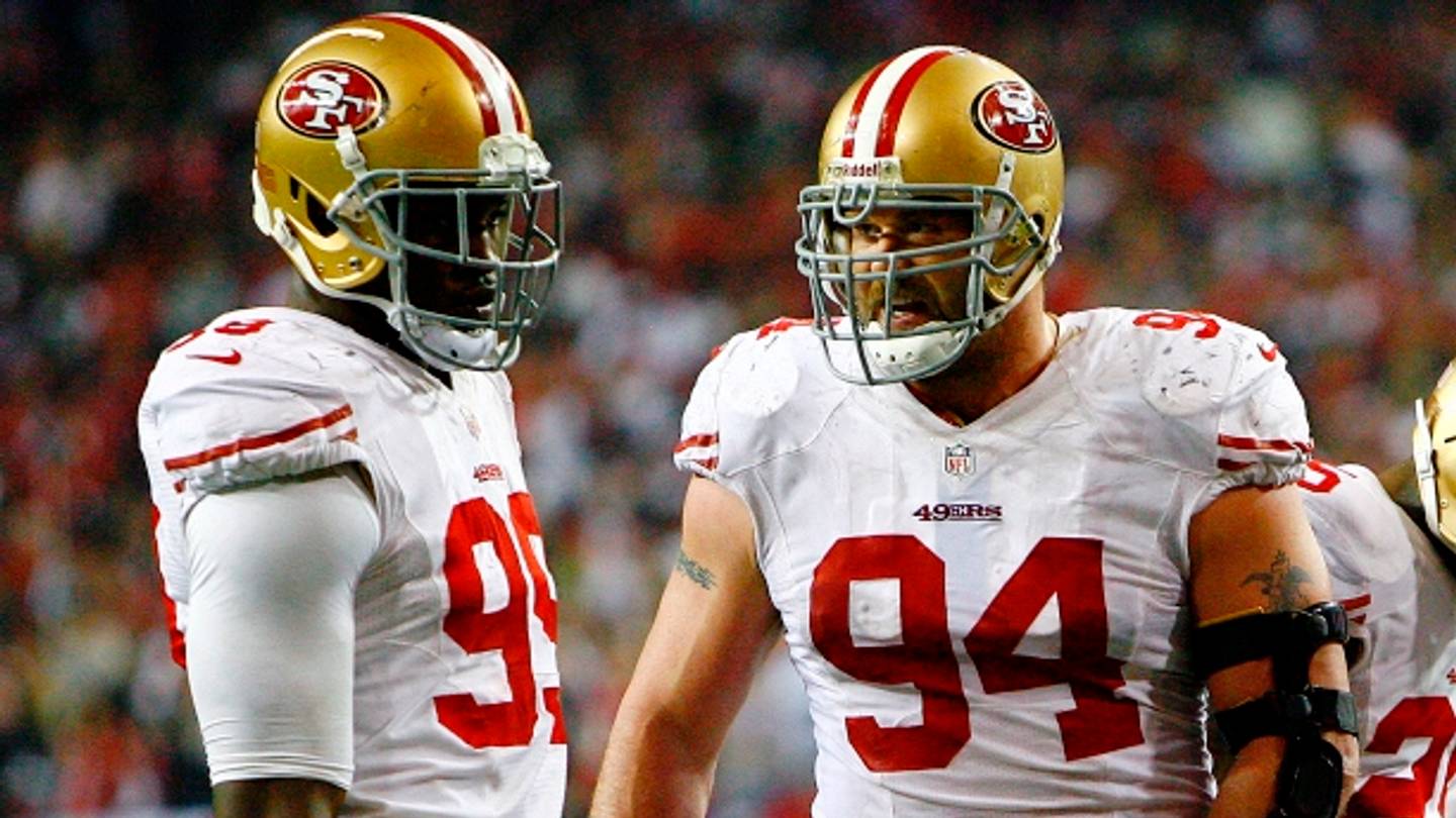 Justin Smith contract extension a boon for Aldon Smith, 49ers - Sports ...