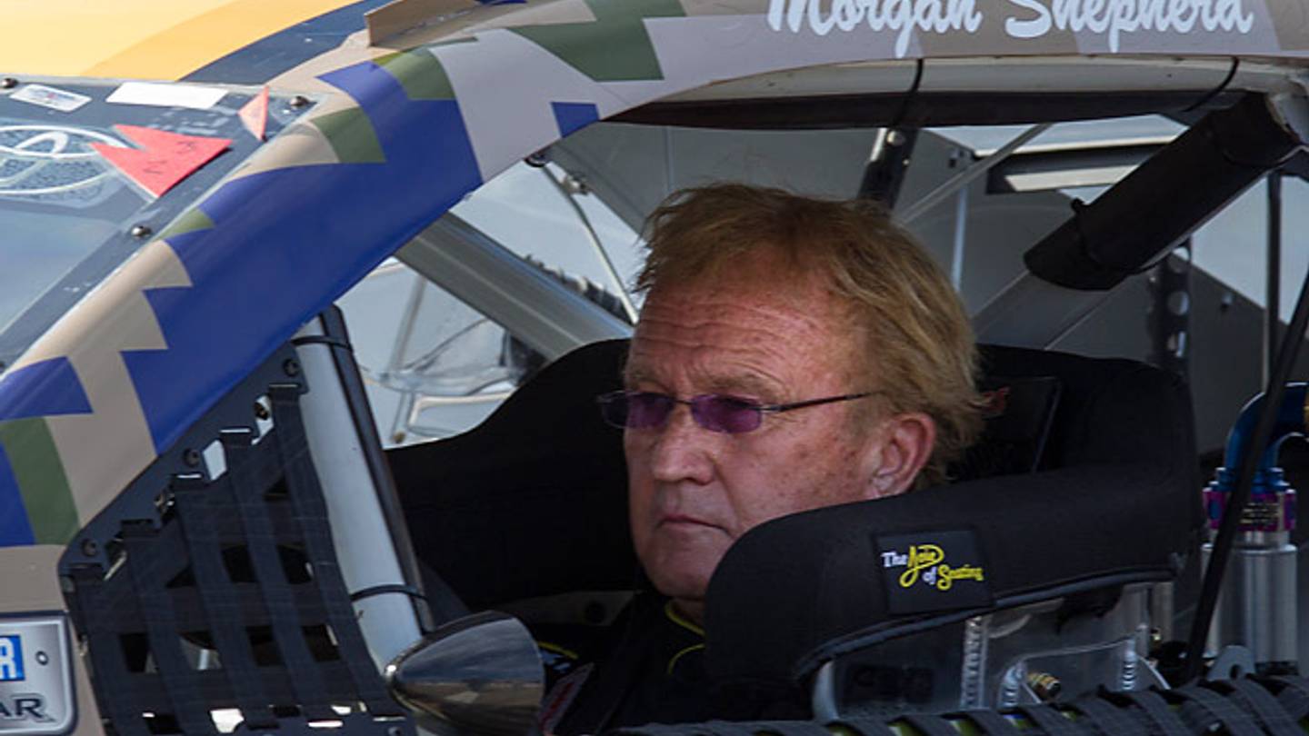 Morgan Shepherd becomes oldest NASCAR driver in Sprint Cup - Sports ...