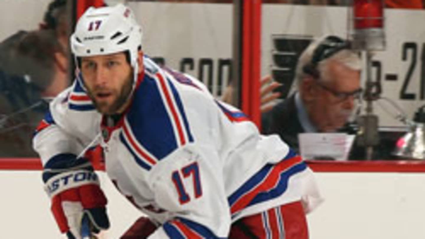 Wild acquire Michael Rupp from Rangers for Darroll Powe, Nick Palmieri ...