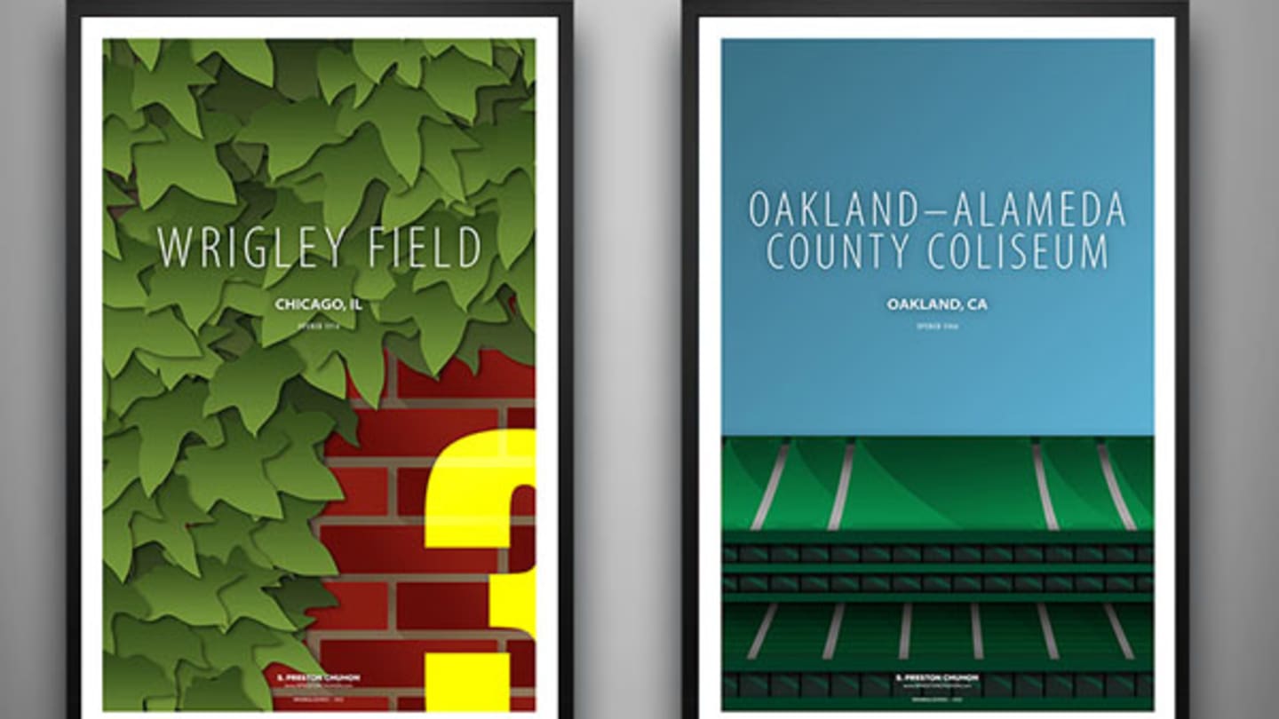 Check Out the Latest Round of Minimalist Ballpark Posters - Sports ...
