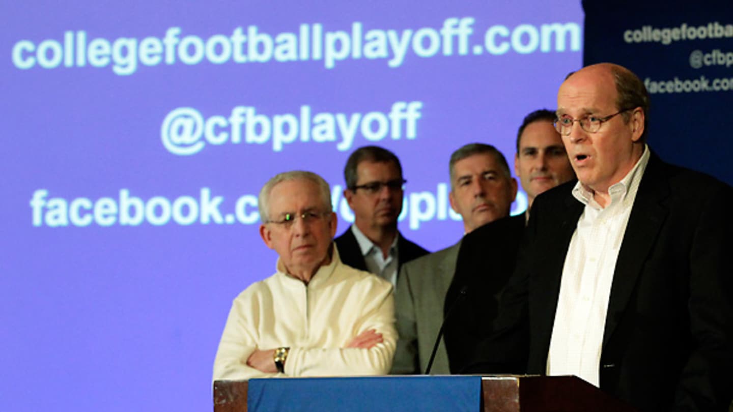 Bill Hancock: Playoff will feature four teams for at least 12 years ...