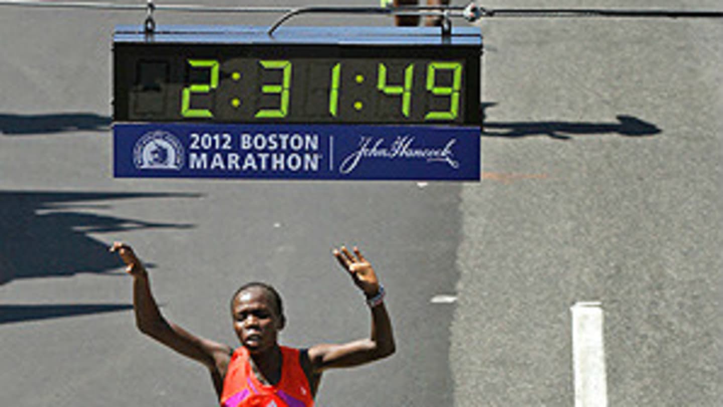 Kenyans Wesley Korir, Sharon Cherop win Boston Marathon in extreme heat ...