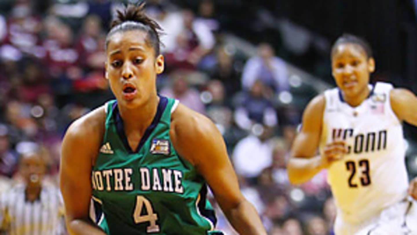 Richard Deitsch: Diggins, ND outduel Moore, UConn - Sports Illustrated