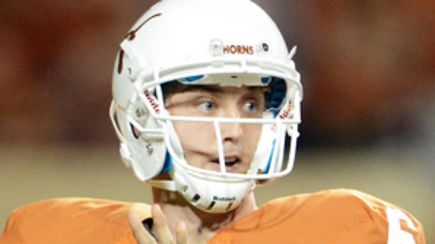 Case McCoy to start at QB for Texas at K-State - Sports Illustrated