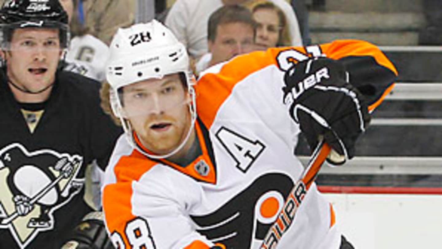 Adrian Dater: Giroux, Brown highlight Friday Three Stars - Sports ...